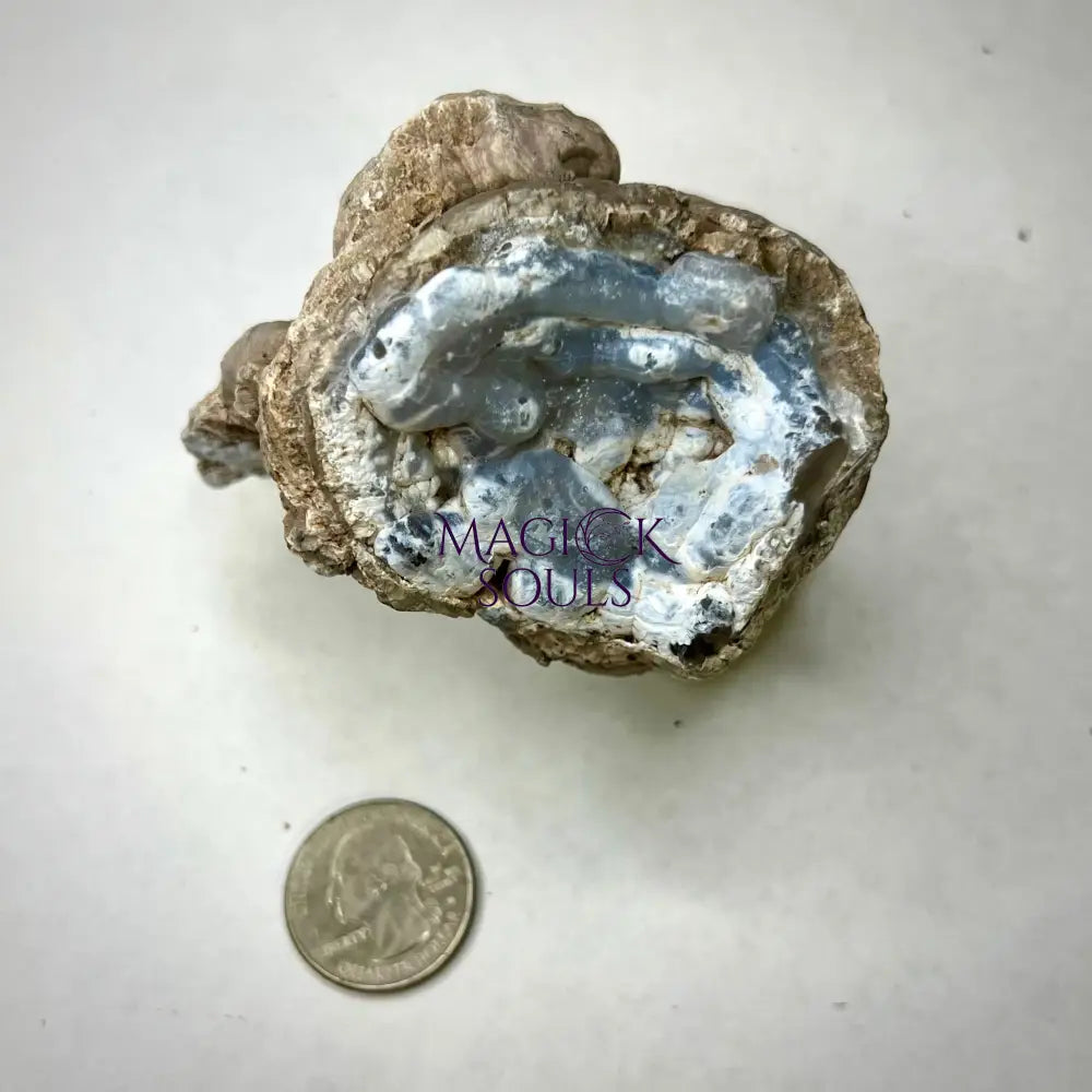Hyalite Opal Geode – Magick Souls